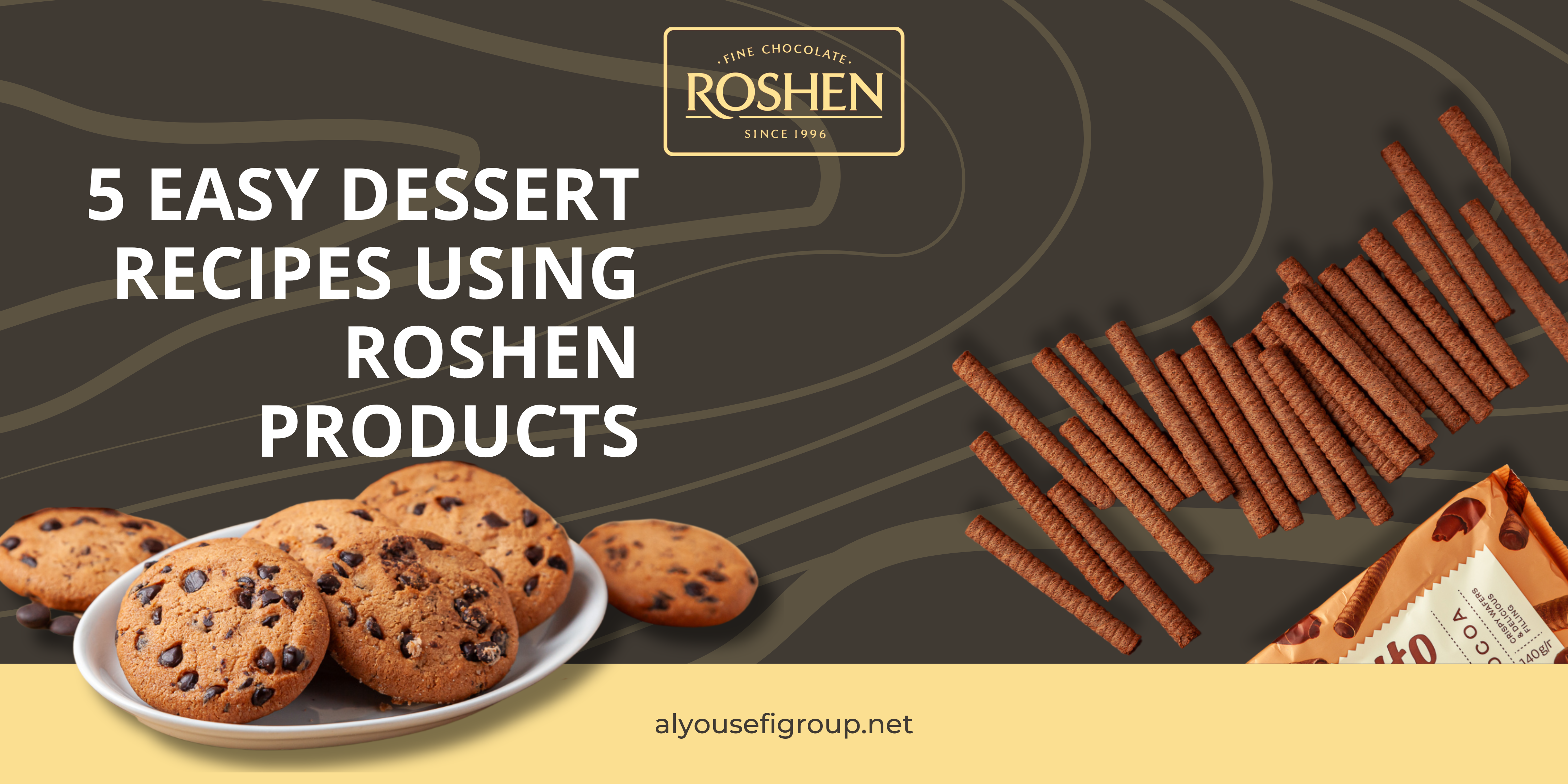 5 Easy Dessert Recipes Using Roshen Products – ALYOUSEFI GROUP